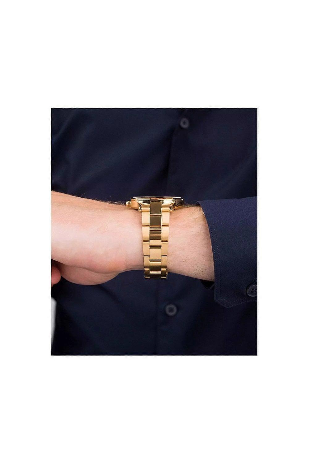 Men's Daniel Wellington Iconic Link Amber 40mm Gents Watch DW00100460 ...