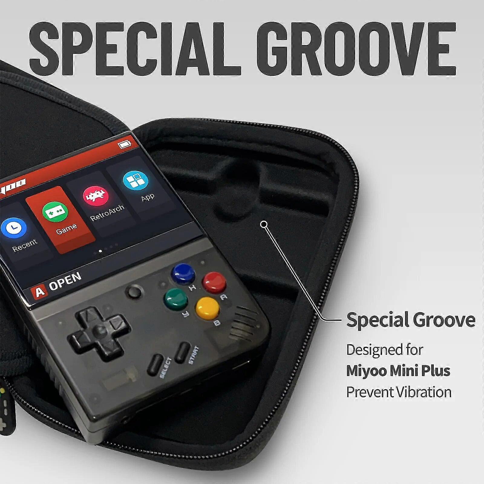 Miyoo Mini Plus Case, Hard Portable Dedicated Case For Miyoo Mini Plus ...