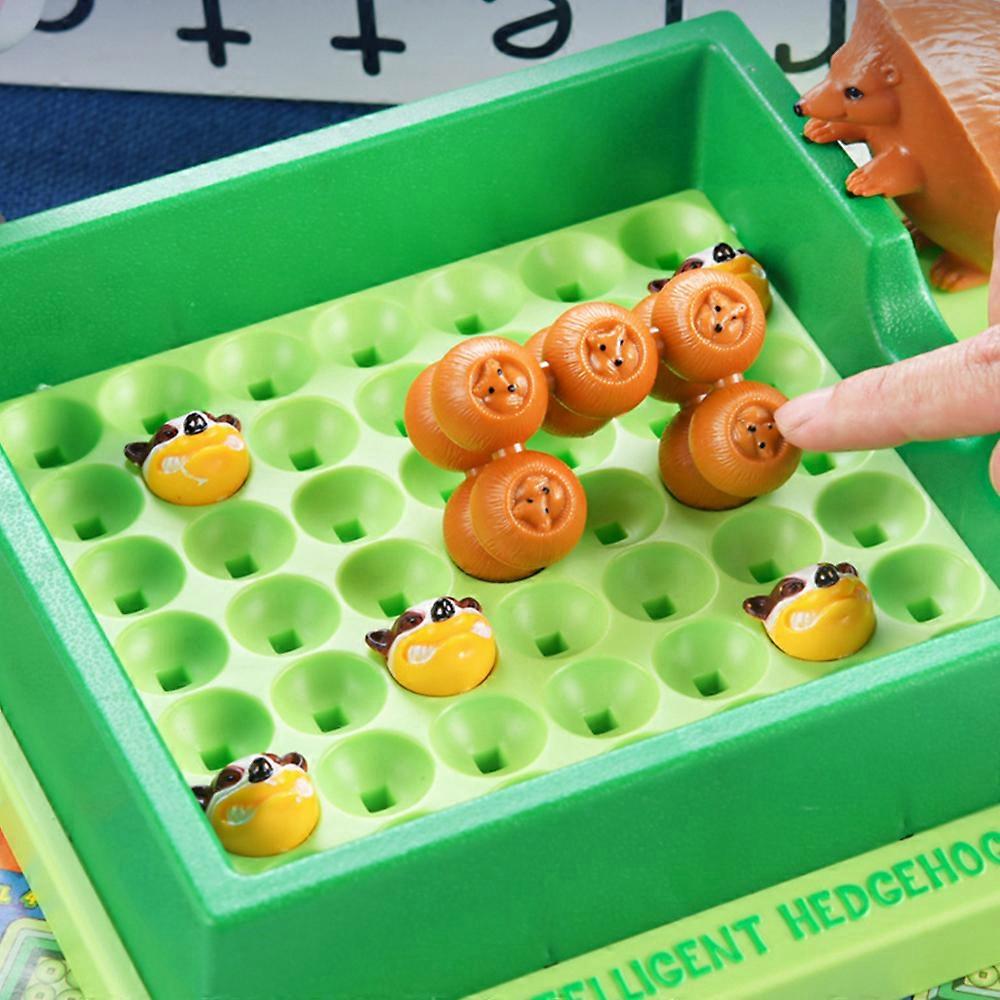 Hedgehog Flip Game Puzzle Toy Practical Learning Board Game Toy for ...