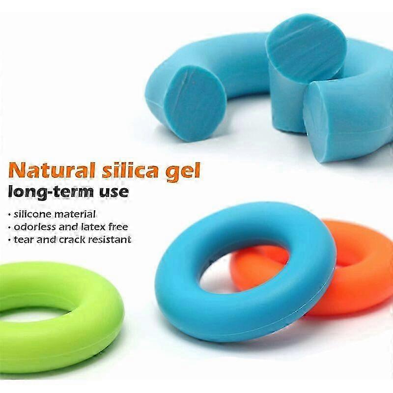 Hand Grip Strengthener, 3 Pieces Finger Stretcher Resistance Bands ...