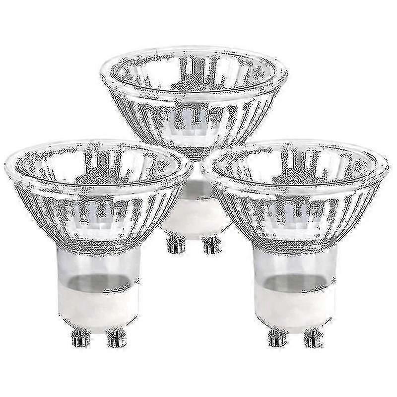 5 Pcs Gu10 50w Halogen Spotlight Bulb Dimmable, Halogen Reflector Lamps ...