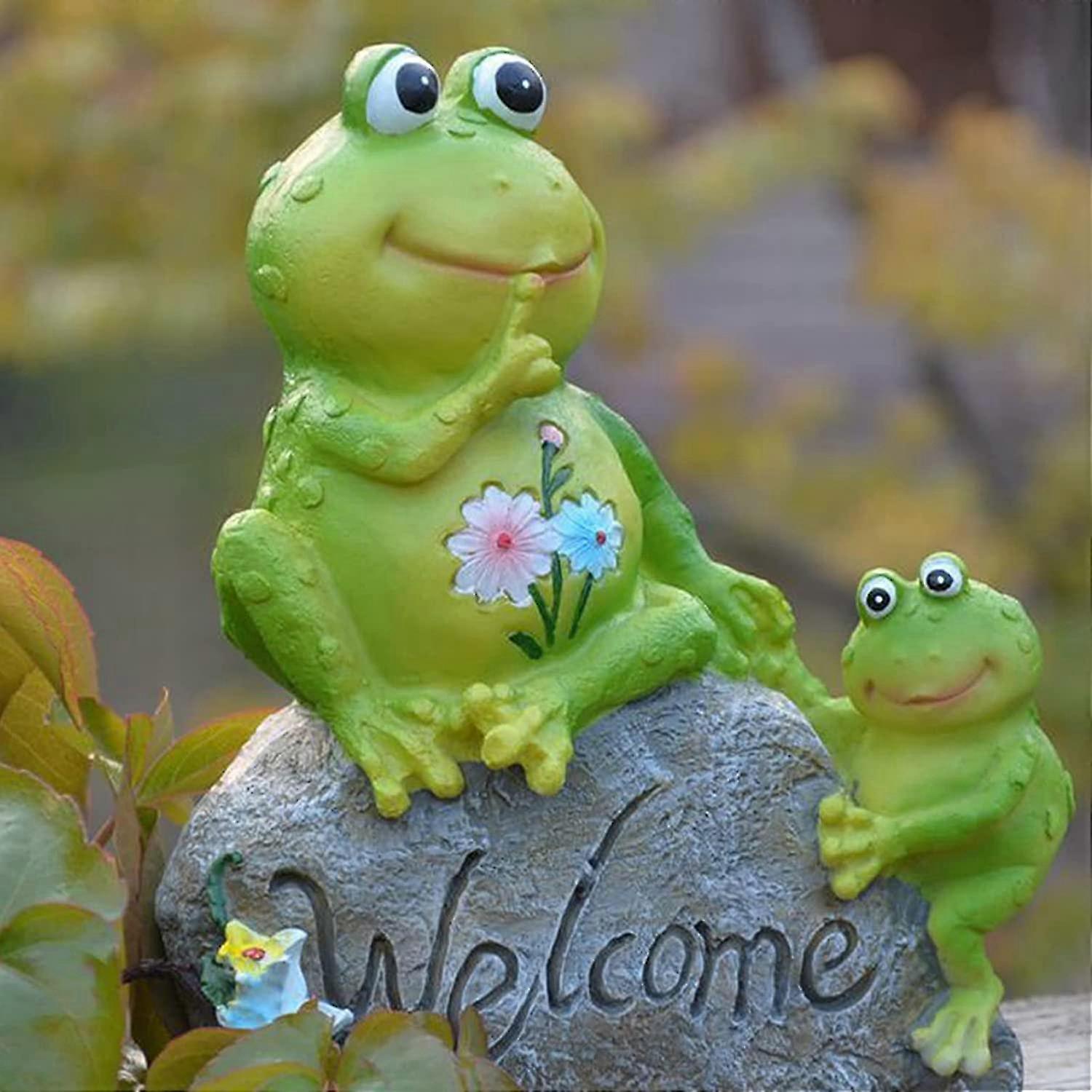 frog garden decoration, resin frogs statue sculpture, welcome to our ...