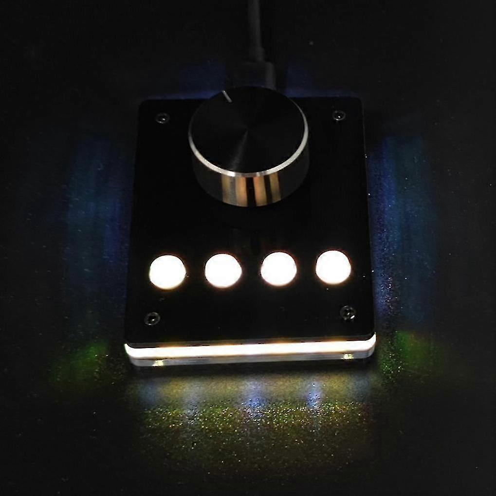 Multimedia Programmable Keyboard Usb Knob Custom Keyboard Mini Macro Keyboard Volume Controller ...