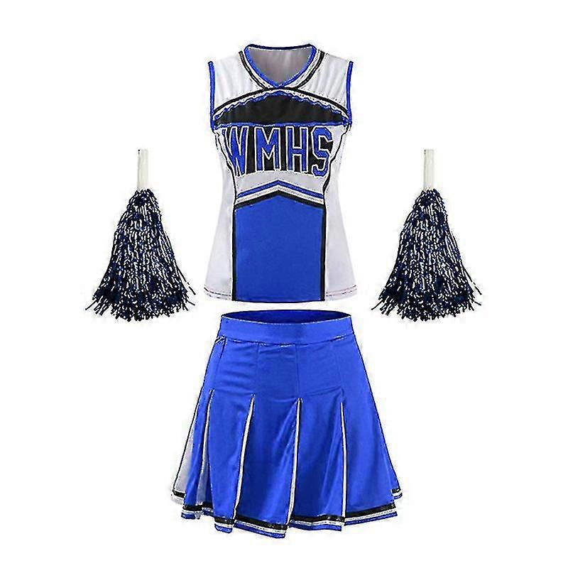High School Glee Club Girl Cheerleader Costume Glee Style Cheerleading ...