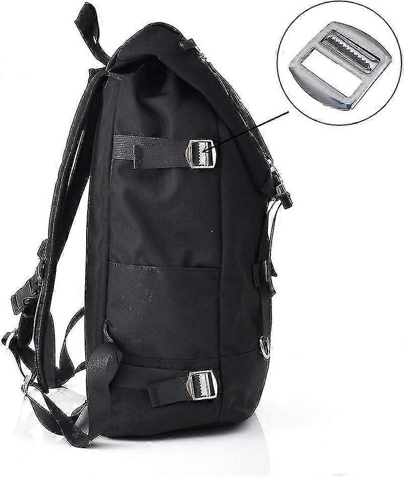 12 Pcs Slide Buckle Ladder Lock Buckle Adjustable Metal Buckle For ...