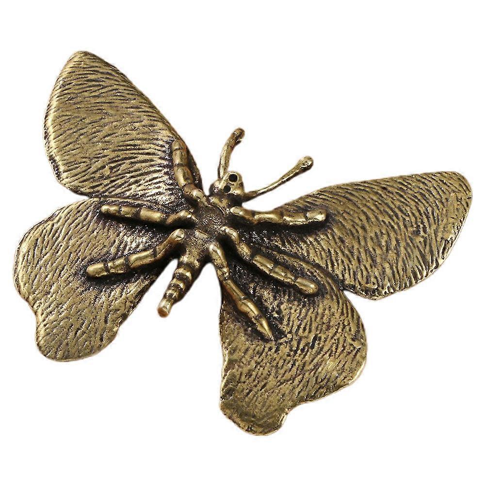 Retro Brass Butterfly Statue Vintage Butterfly Sculpture Antique ...