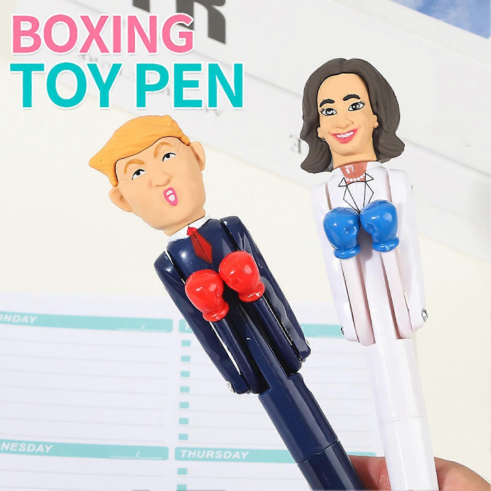 1/2Pcs Funny Boxing Pen Plastic Lightweight Durable. Relieve Study ...