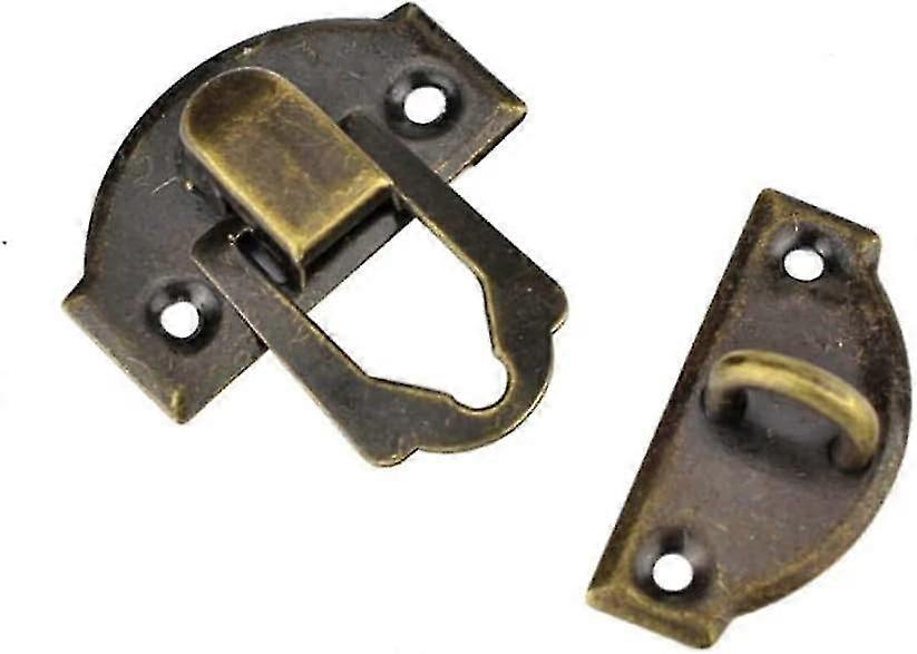 10pcs Antique Jewelry Box Locks Padlock Vintage Padlock Clasp Latch for ...