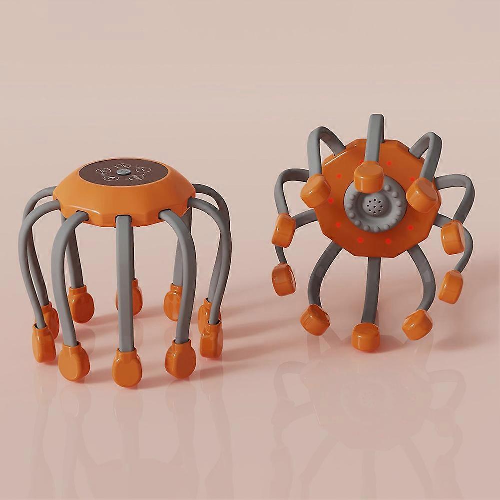 Smart Electric Octopus Head Massager Hair Care Wrap Around Head ...