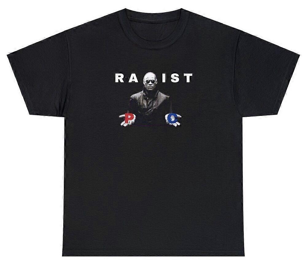 Racist Rapist Morpheus T Shirt Funny Red Pill or Blue Pill Matrix Meme ...