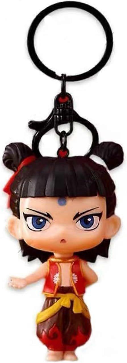 2025 Animation Movie Nezha 2 Merch Ne Zha Keychain, Novelty Anime Fans ...