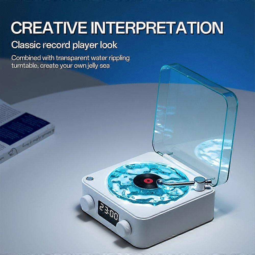 Ocean Wave Projector Player with Water Ripple Turntable Portable White ...