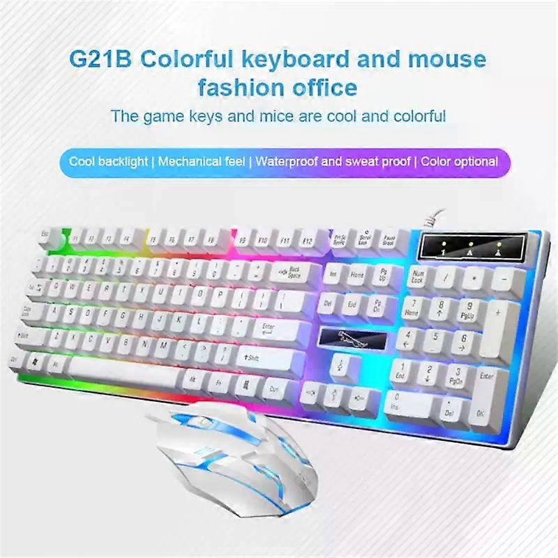 Redragon Keyboard Mouse Set K552-RGB-BA Mechanical Gaming Keyboard and ...