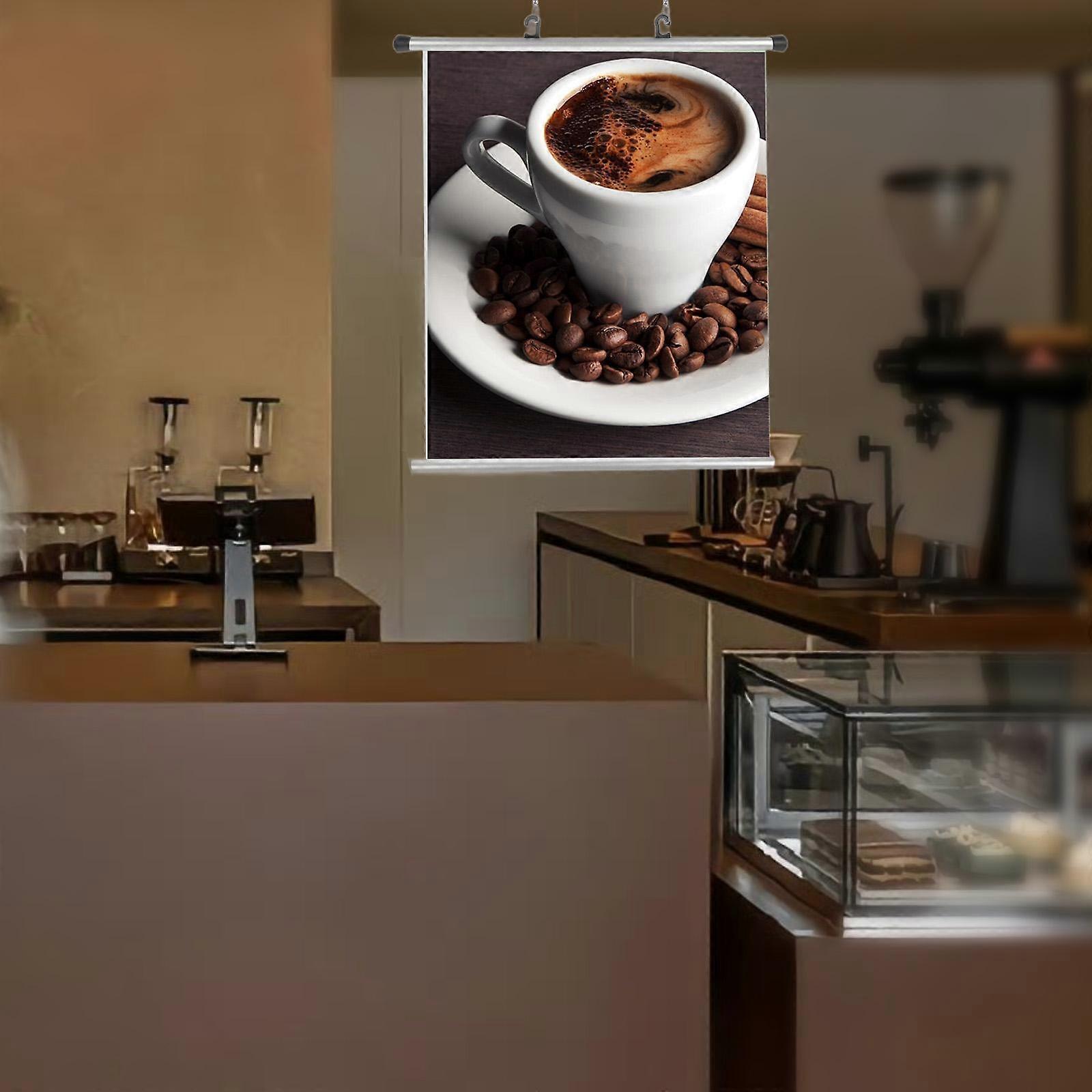 2Pcs Poster Hanger Hanging Rails Aluminum Alloy for Shopping Mall ...