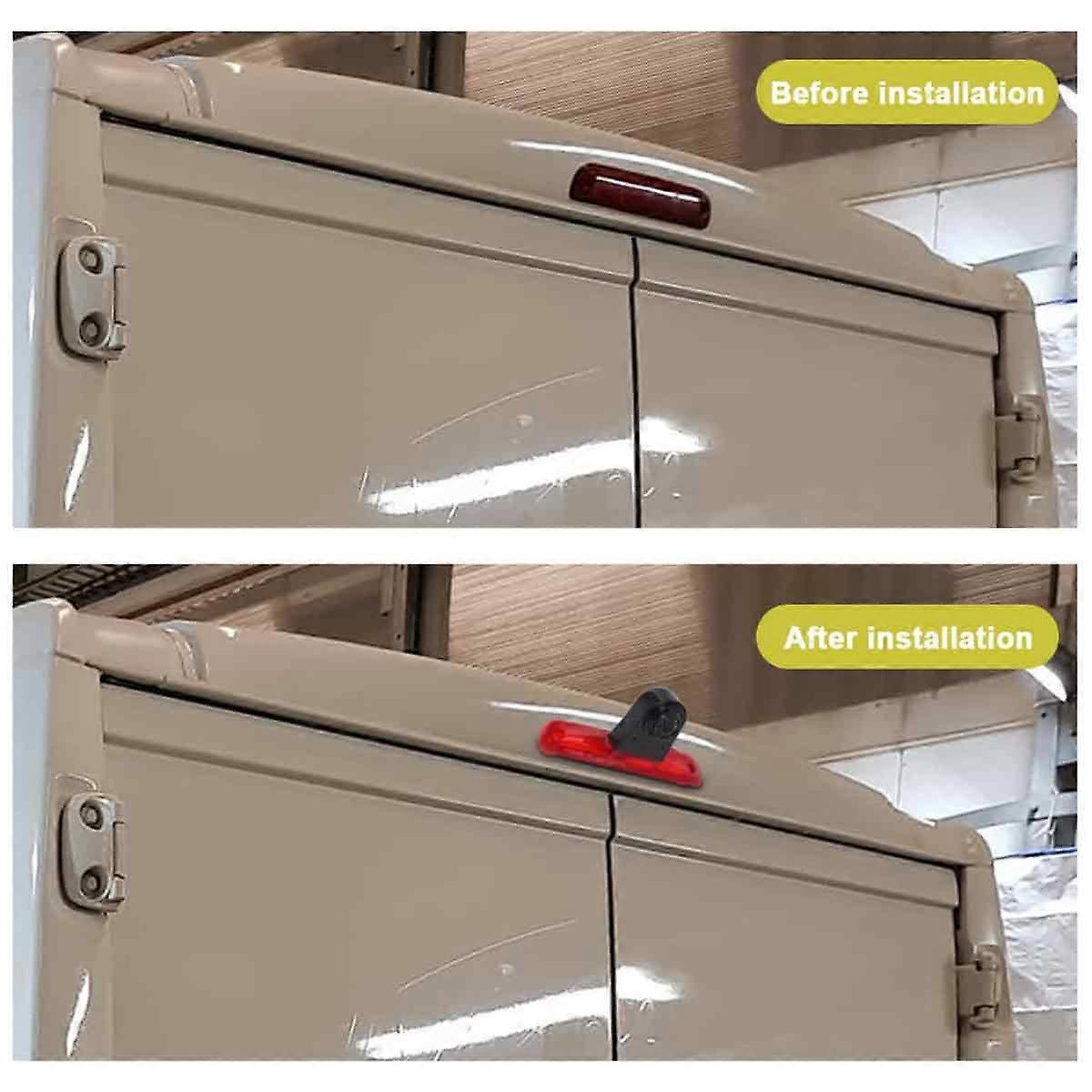 Multi-view brake light reverse camera for Fiat Ducato, Peugeot Boxer ...