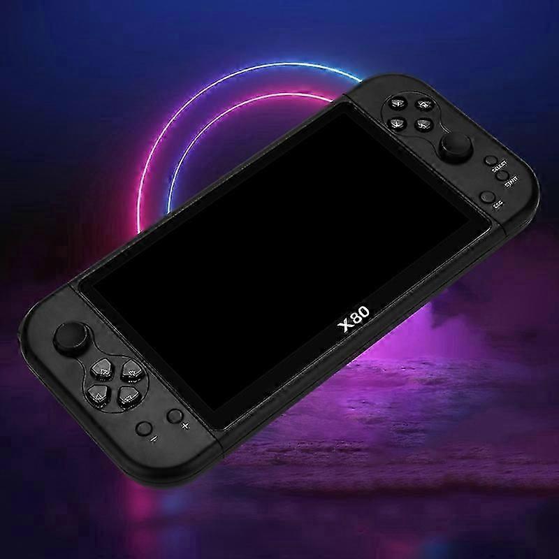 X80 7.0 inch HD Screen Handheld Game Console 20000 Games Video Game ...