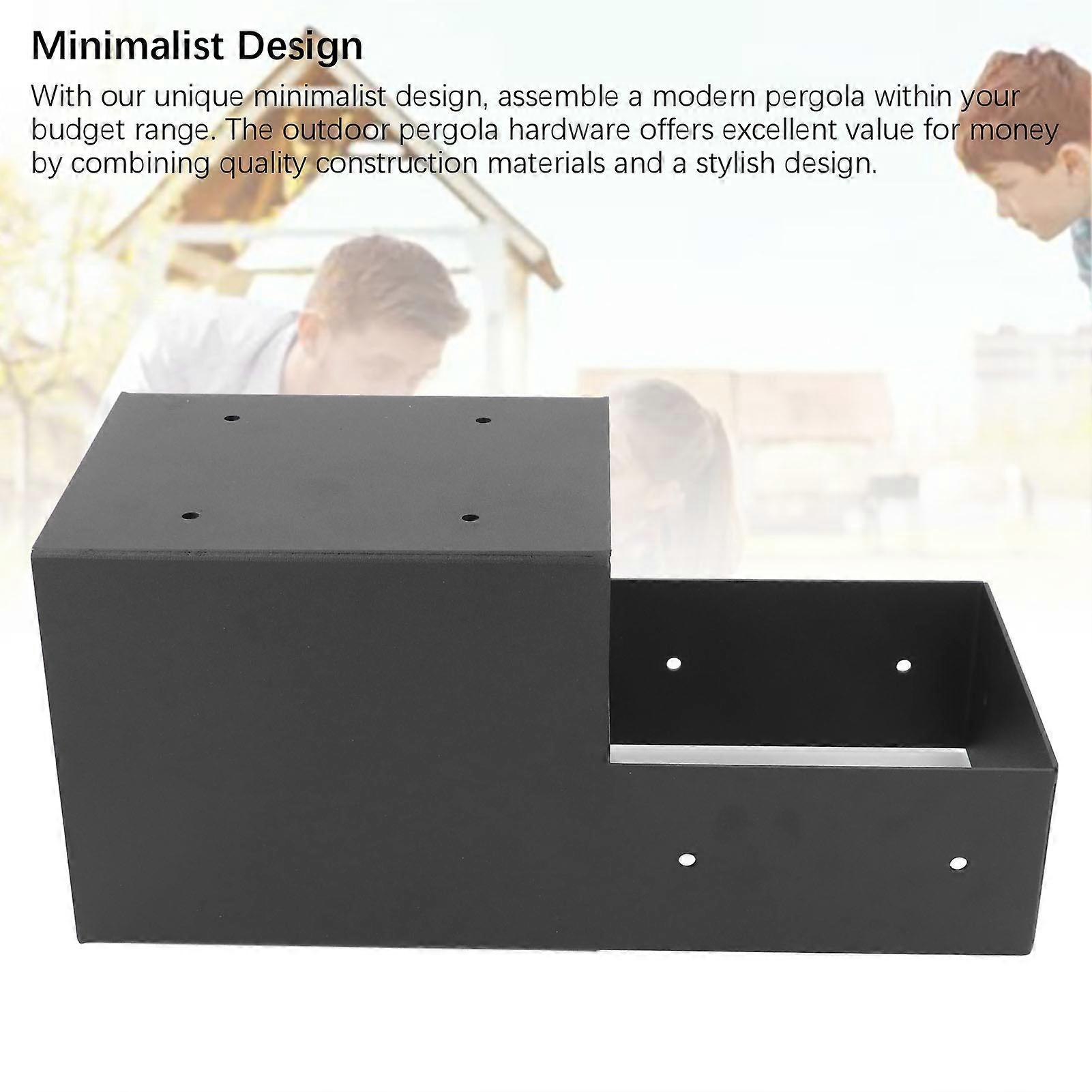 Pergola Bracket Galvanized Double Layer Weatherproof Universal Pergola ...