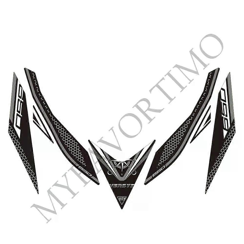 Versys 650LT Motorcycle Tank Pad Body Fairing Cover Fende Stickers ...