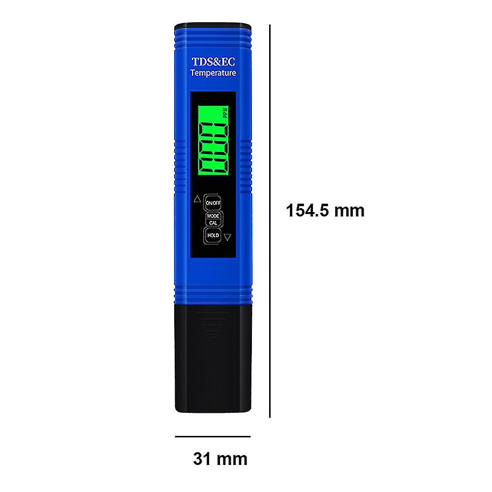 Tds Tester 3-in-1 Tds Ec & Temperature Meter Ultrahigh | Fruugo SE