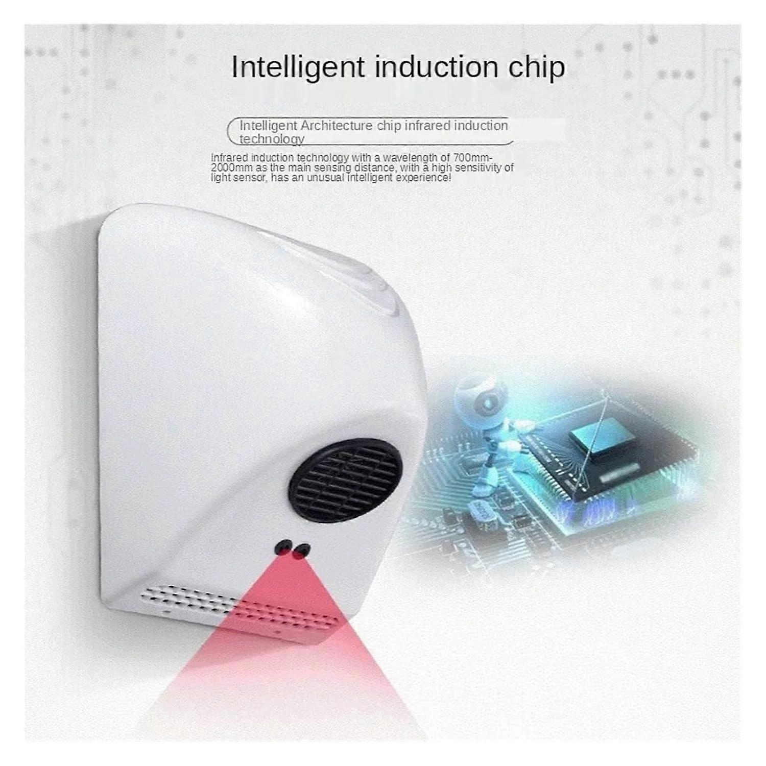 Automatic Hand Dryer with Smart Infrared Sensor, Quick Dry Technology ...