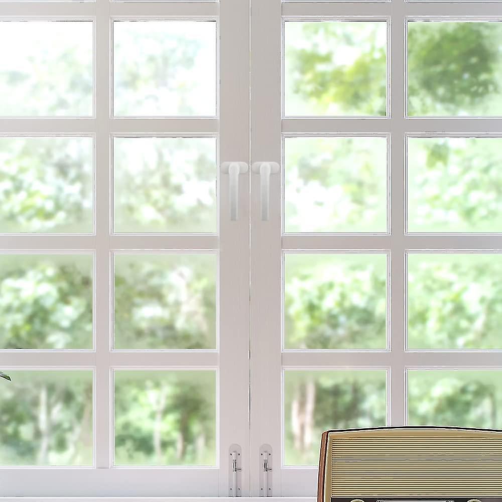 White Window Handle, 4 Pieces Universal Window Handle, Aluminum Window ...