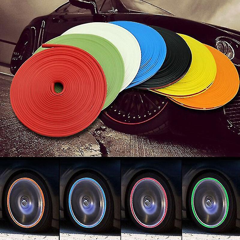 Wheel Rims Protectors Decor Strip Car Vehicle Color Wheel Rims ...