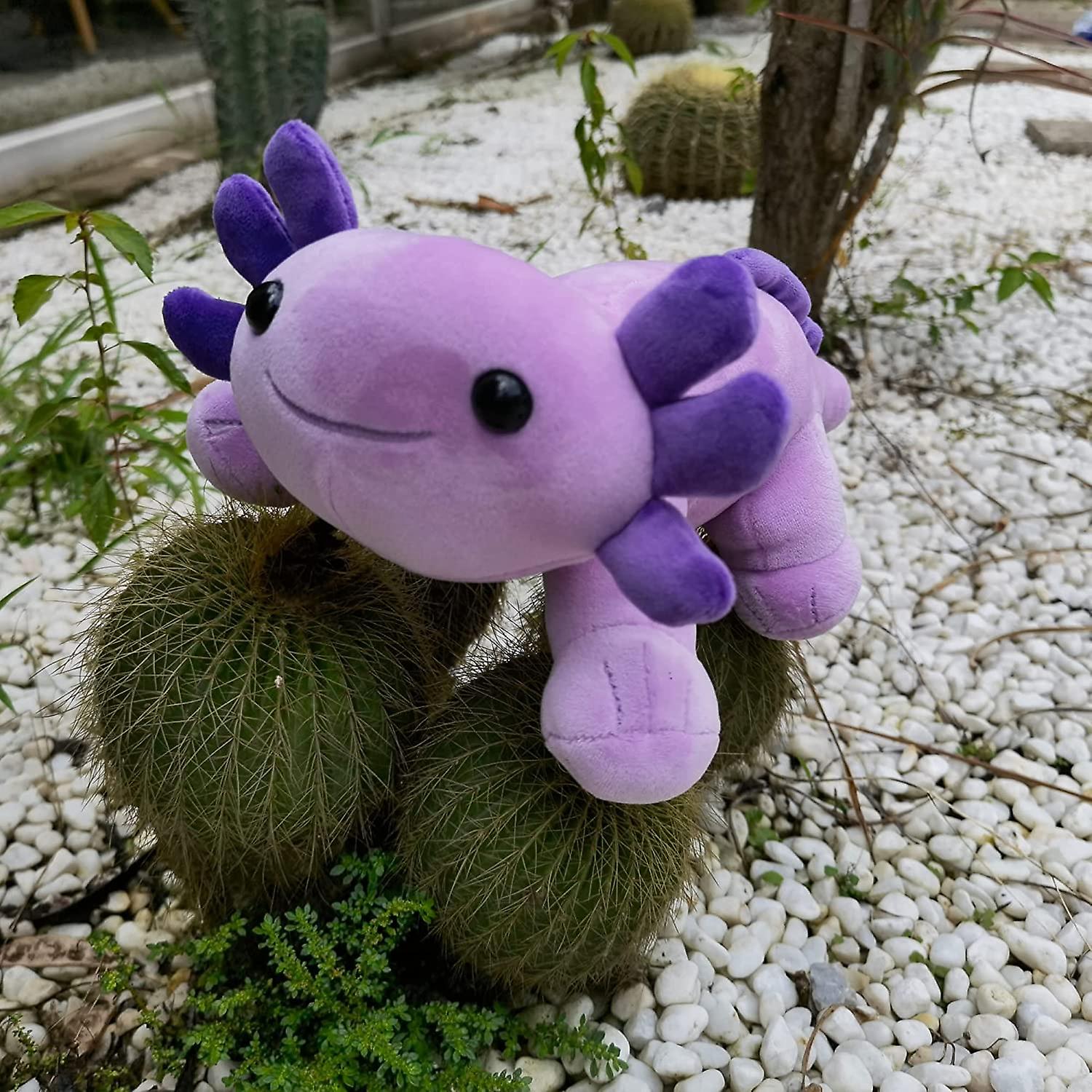 Cute Axolotl Plush Stuffed Animal,Soft Axolotl Plushie Doll, Axolotl ...