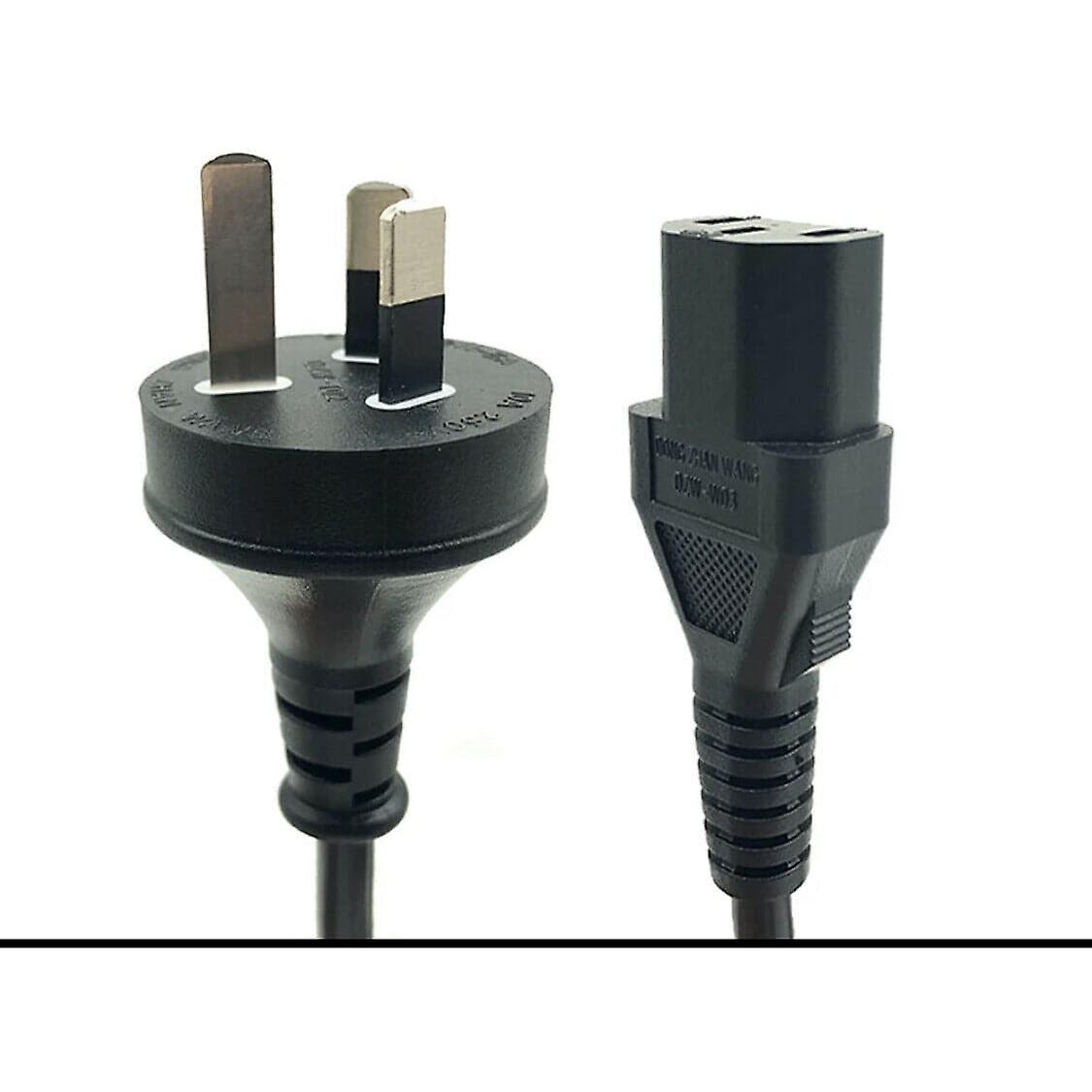 Power Cord Lead Cable 3 Pin Au 250v 10a For Pc Computer Tv Monitor ...