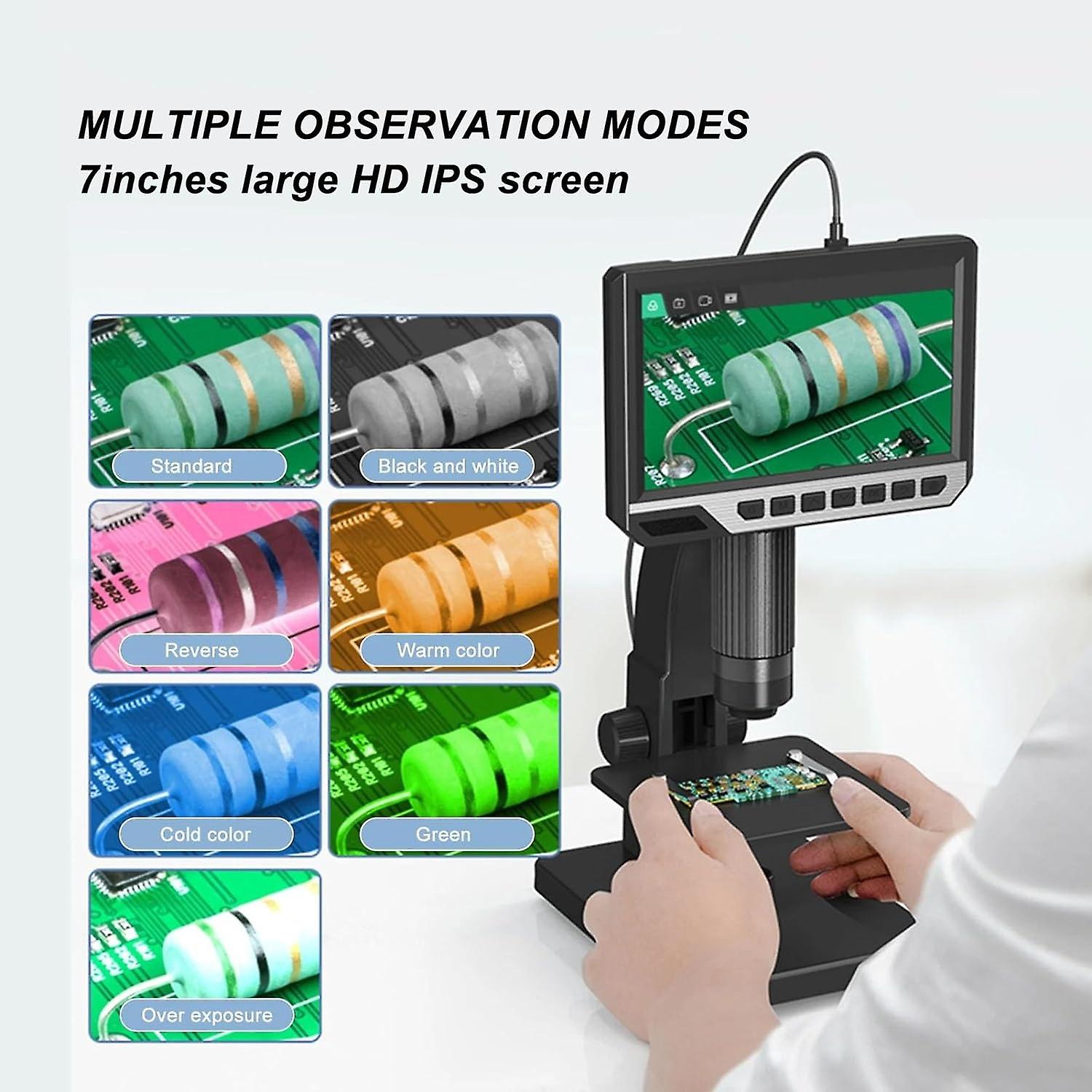 Electronic Microscopes, Digital Biological Microscope, 500X 2000X Dual ...