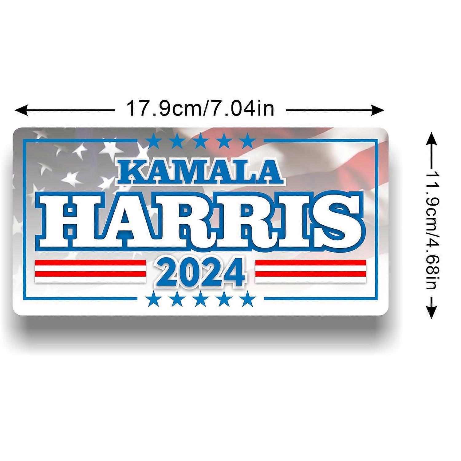 Support Kamala Harris 2024 - 3 Pack Campaign Bumper Stickers | Fruugo UK