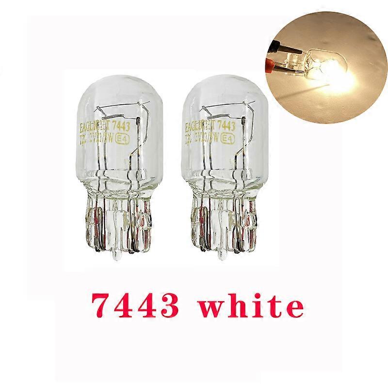 1/4/10X T20 7440 7443 W21W W21/5W Natural Yellow Auto Halogen Tail ...