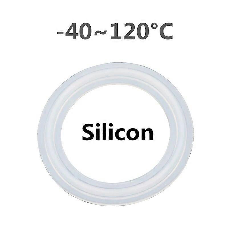 Tri Clamp Ferrule Gasket 1Pcs ISO High Quality Pressure Sanitary Food ...