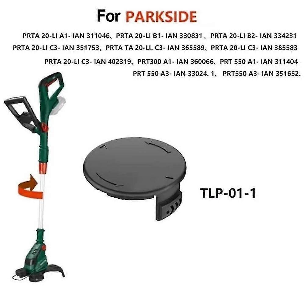 Set Of 3 ABS Plastic Spool Caps for Parkside Lawn Mower Replacement ...