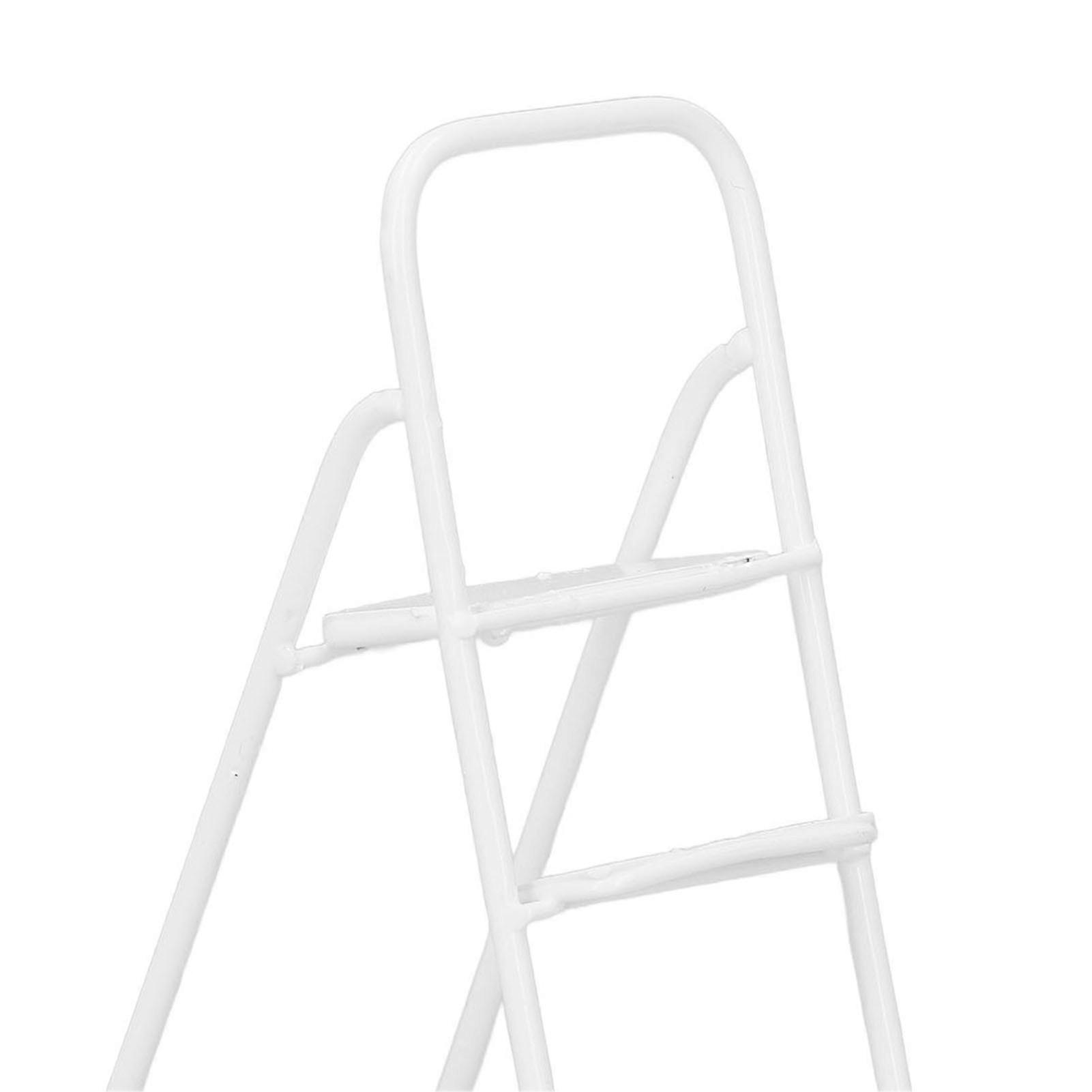 1/12 Miniature Step Ladder Metal Delicate Texture Mini 3 Step Ladder ...