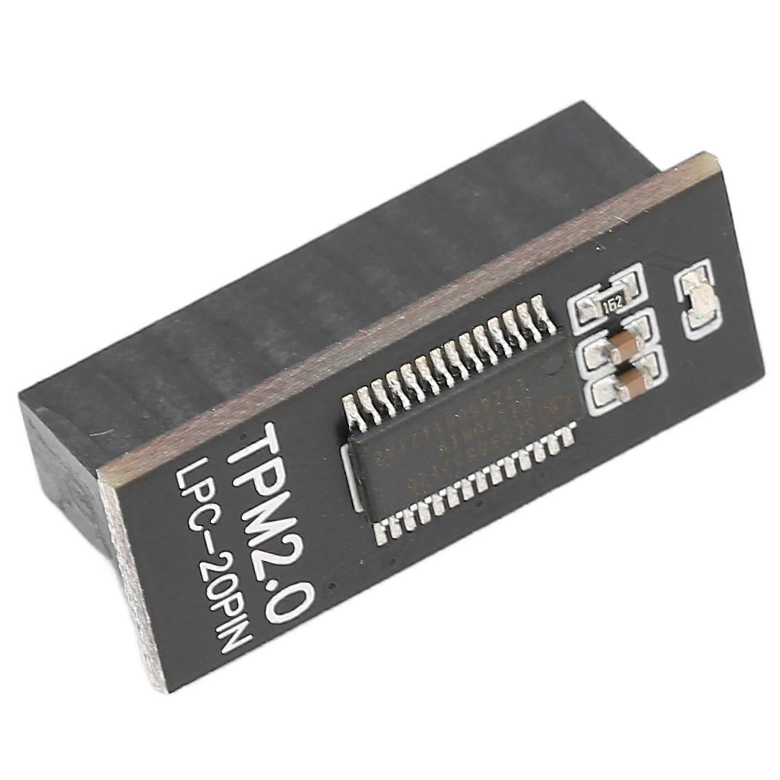 Tpm 2 0 Encryption Security Module 20pin Strong Encryption Tpm Processor Tpm Module System