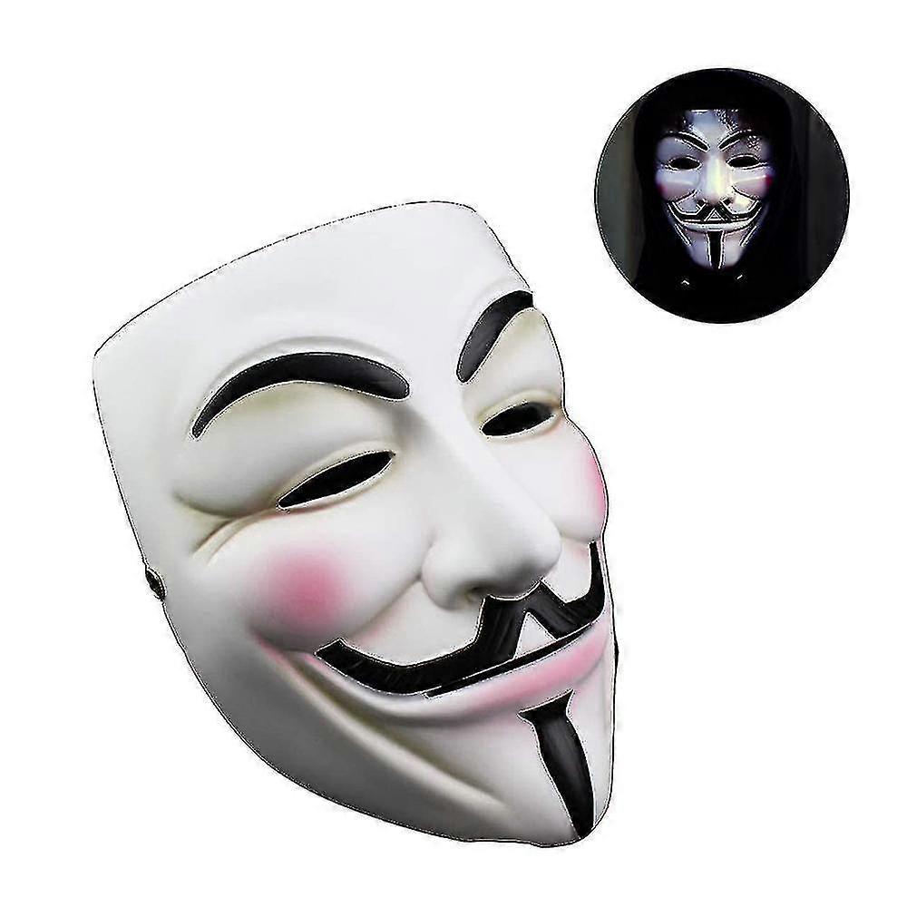 V For Vendetta Mask Adult Mask Anonymous Mask Costume Accessories ...