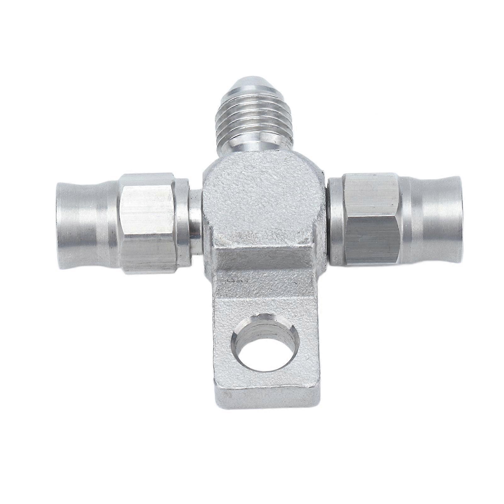 AN?3 Tee Brake Hose AN3 to Line End Fittings Stainless Steel Automobile ...