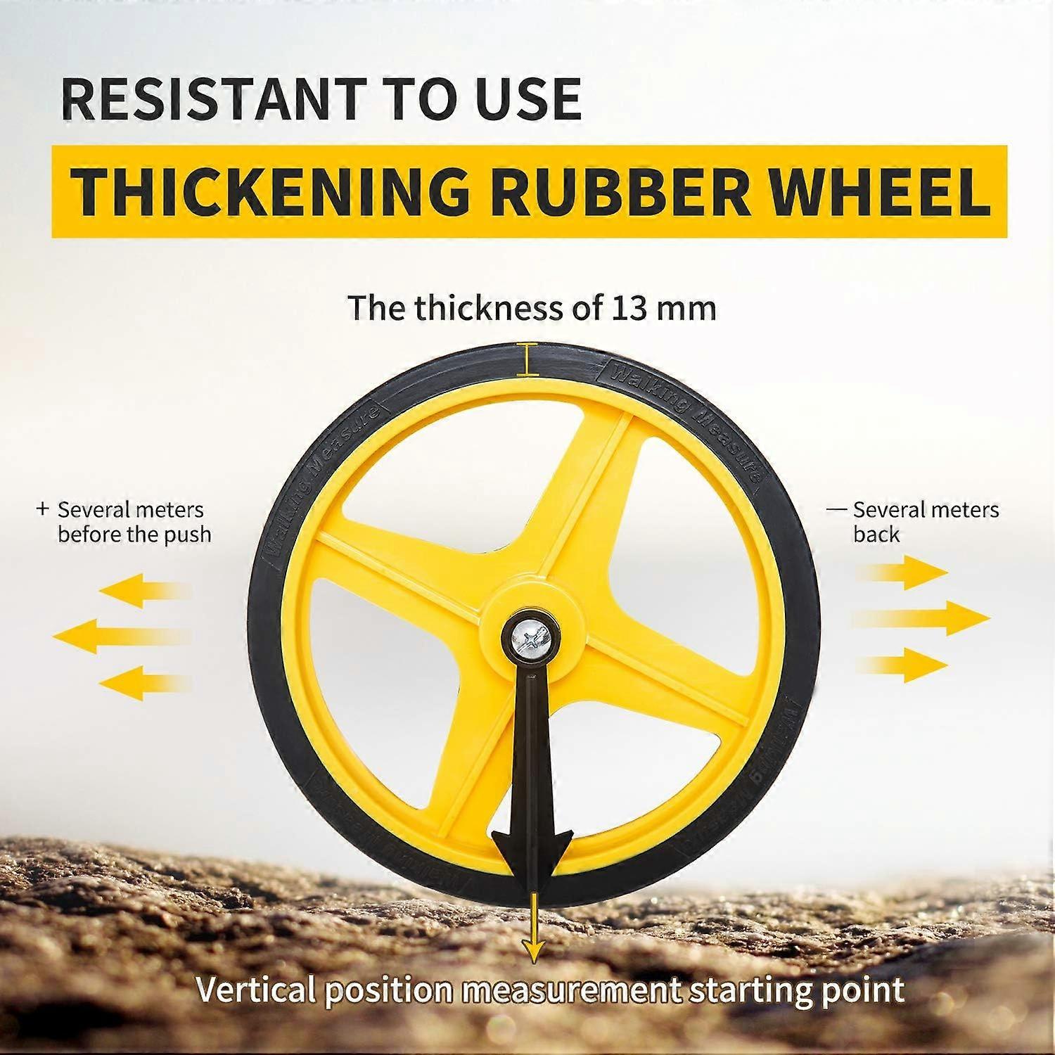 Zozen Measuring Wheel Telescopic Measure Wheel 6-Inch, Distance ...