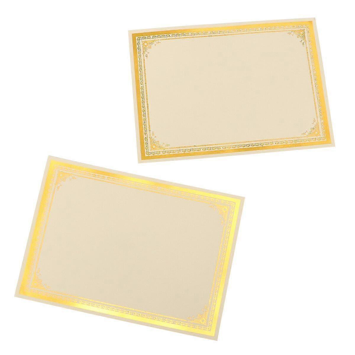 30pcs Award Certificate Paper Blank A4 Paper Diploma Certificate Paper ...