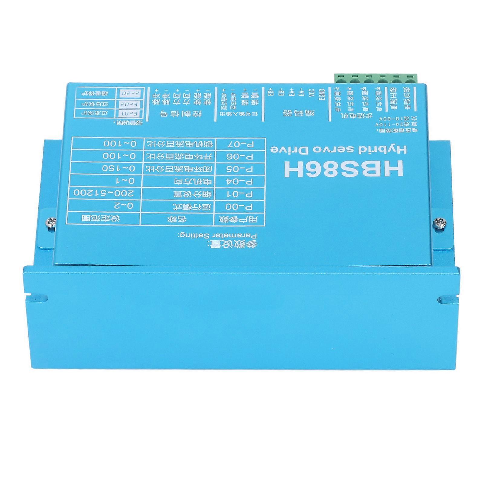 Closed Loop 86 Stepper Motor Driver Digital Display Motor Controller 24 ...