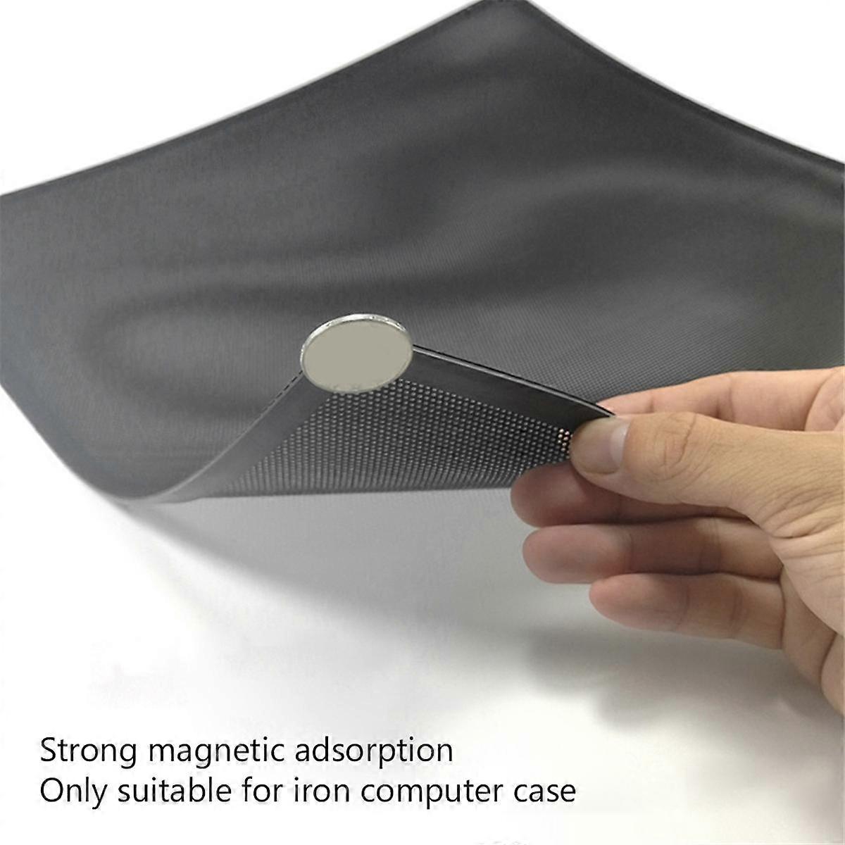 Computer Case Magnetic Dust Filter Mesh PC Case Cooling Fan Computer ...