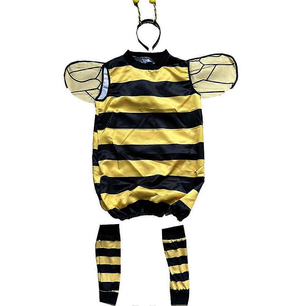 Bee Nyckelpiga Kostym Kit Halloween Bee Cosplay Kostym Kvinnor Honey ...