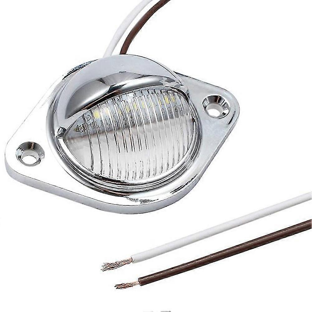 White License Plate Light Number Plate Lights Waterproof Shock ...