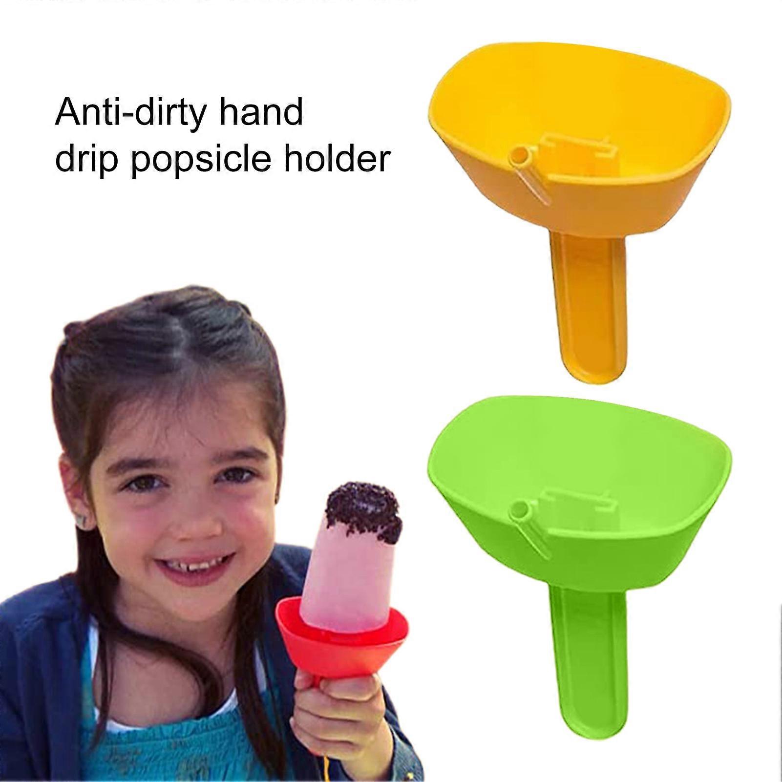 Popsicle Holder Absorbable Easy to Clean Mess-free Heavy Duty Anti-Drip ...