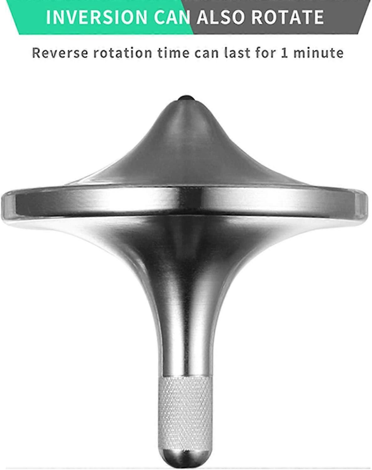 Stainless Steel Spinning Top, Premium Exquisite Perfect Balance Well ...