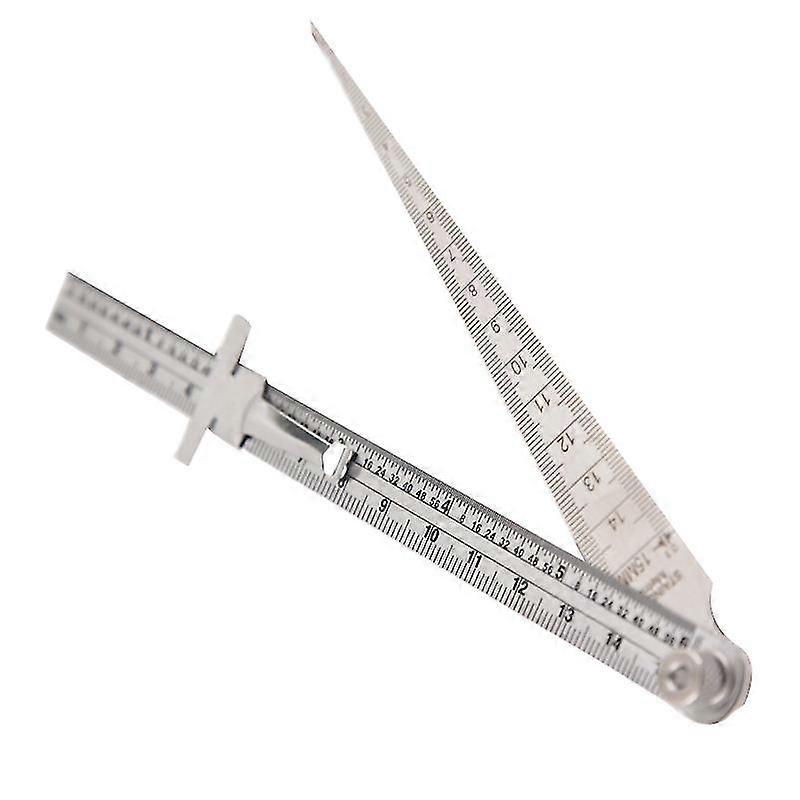 Taper Gage Gauge Welding Gauge Test Stainless Steel Depth Ruler Inch ...