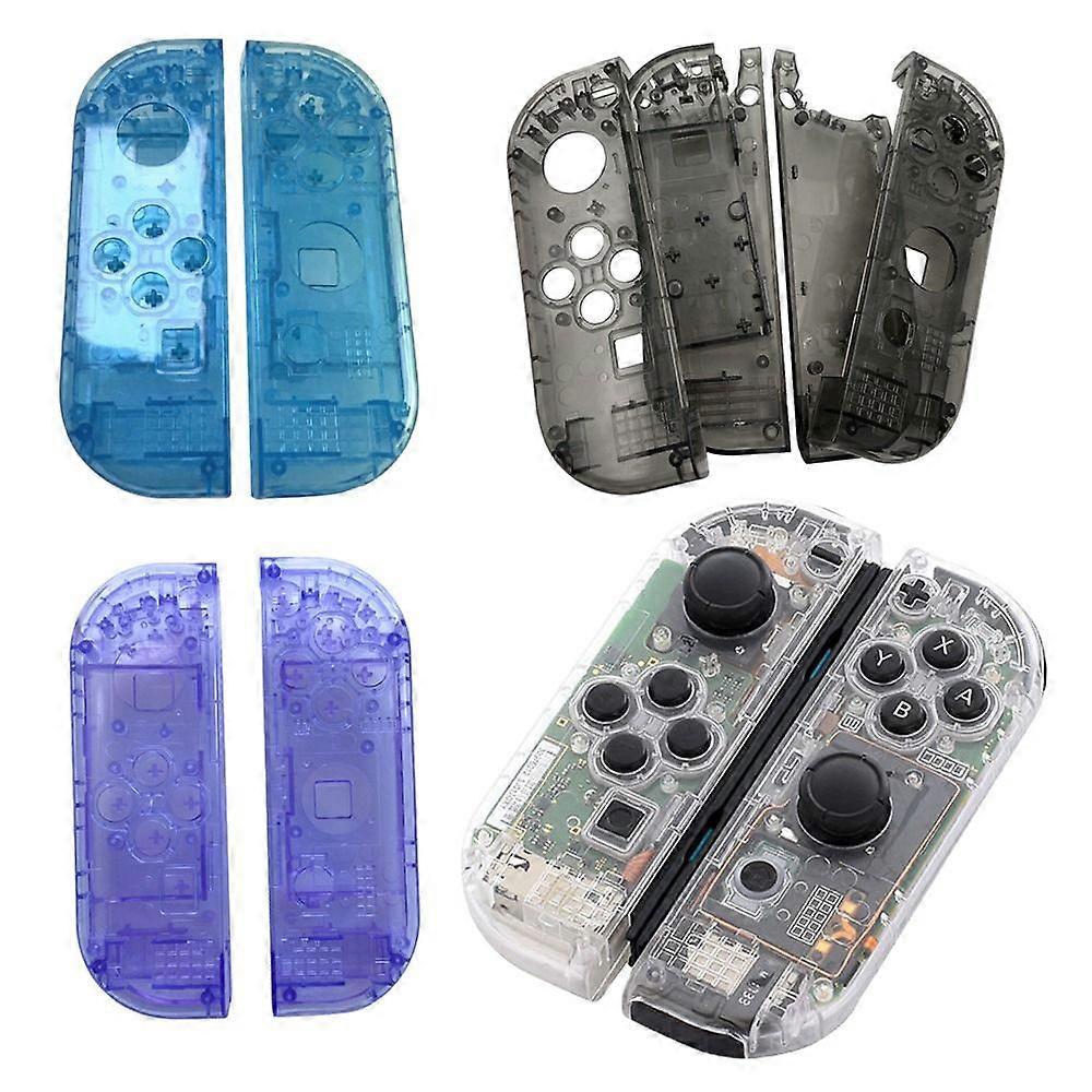 L R Full Housing Shell Case Cover with Frame Colour Replacement for Nintendo Switch NS Joy-Con ...