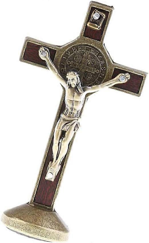 Bronze Crucifix Statue Jesus Christ on Cross for Car, Home, Chapel ...