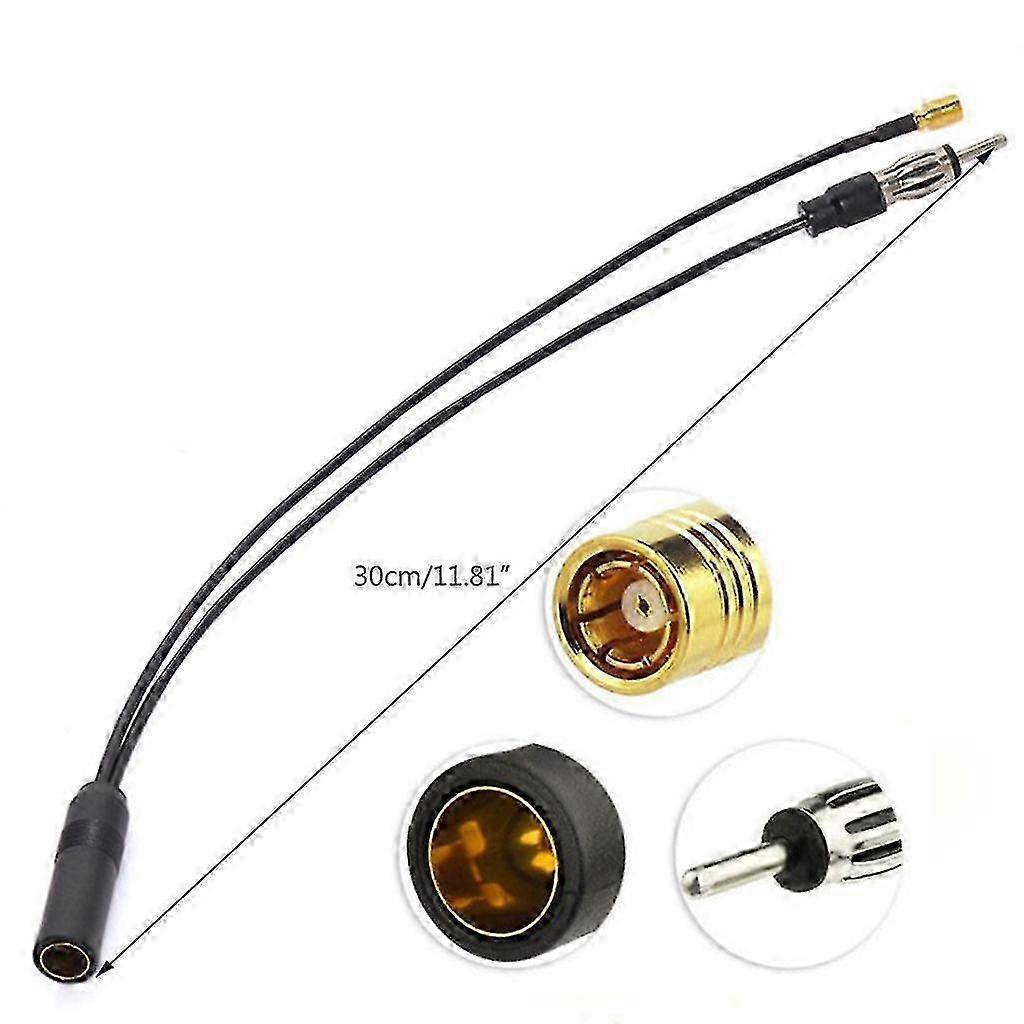 Active Dab+fm/am Smb Cable Aerial Din Splitter Accessory Antenna ...