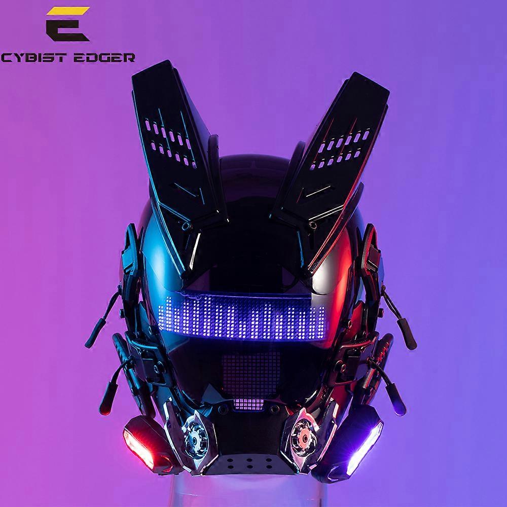 Led Cyber Mask DIY Custom Content Control By App, Night City Music ...